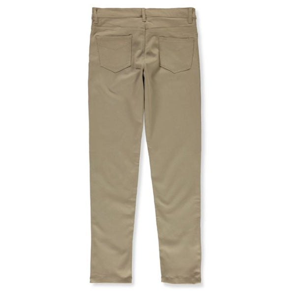Super Stretch Pants - Girls - Khaki – Kids For Less